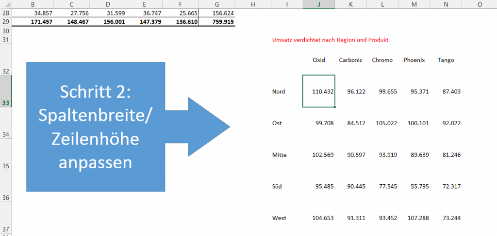 Was für’s Auge: 3D-Tabellen in Excel | Der Tabellenexperte