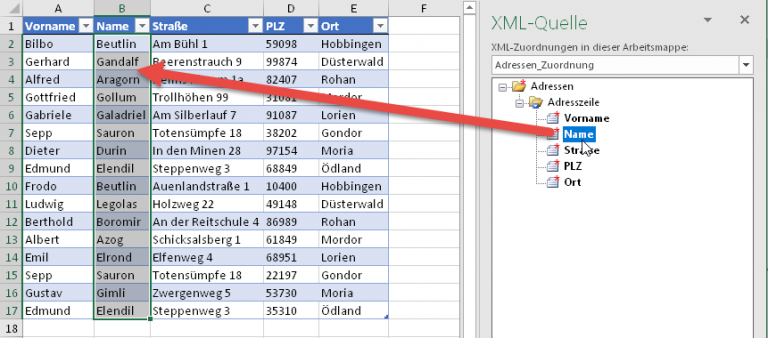 Von Excel zu XML (und zurück) | Der Tabellenexperte