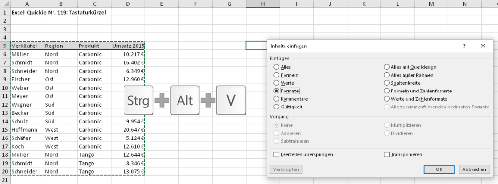 Excel-Quickies (Vol 36) | Der Tabellenexperte