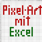 Pixel-Kunst mit Excel | Der Tabellenexperte