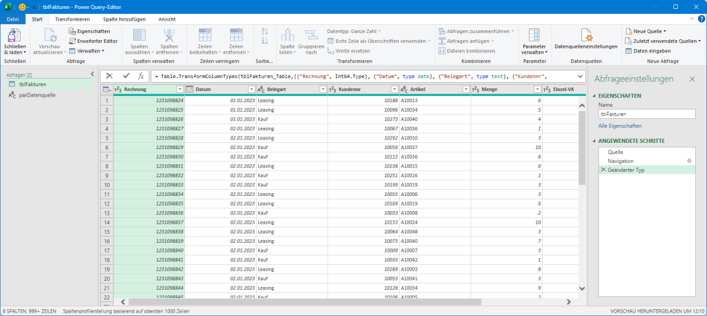 Eine einzelne Zelle an Power Query übergeben | Der Tabellenexperte