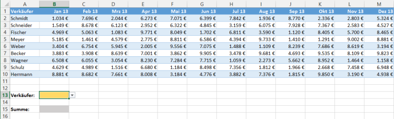 Bedingte Summen in Excel (Teil 2) | Der Tabellenexperte